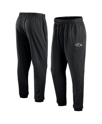 Fanatics Men's Black Baltimore Ravens From Tracking Sweatpants - Macy's