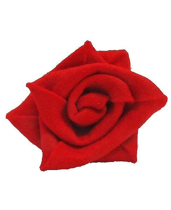 JustPaperRoses 7th Wedding Anniversary Gift 7" Wool Rose in terra cotta ...
