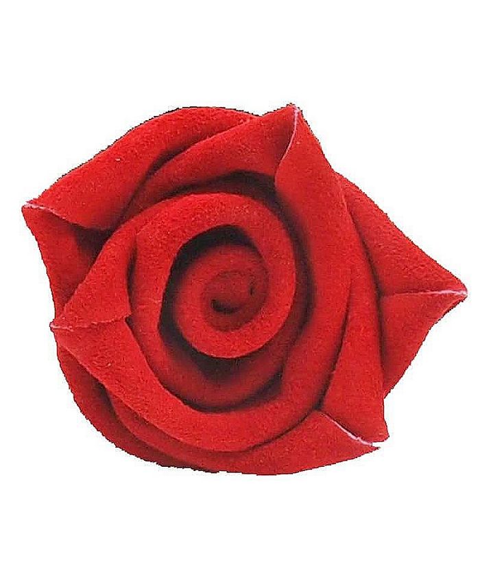 JustPaperRoses 3rd Wedding Anniversary Gift 7" Leather Rose in terra ...