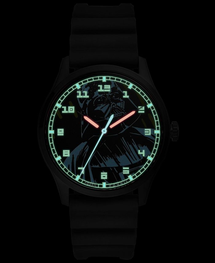 Fossil Unisex Special Edition Star Wars Darth Vader Three-Hand Black ...
