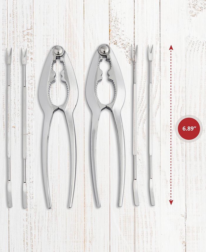 Maine Man Seafood Tool and Pick Set, Includes 8 Seafood Picks and 4 ...