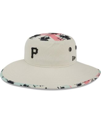 Men's New Era Natural Pittsburgh Pirates Retro Beachin' Bucket Hat - Macy's