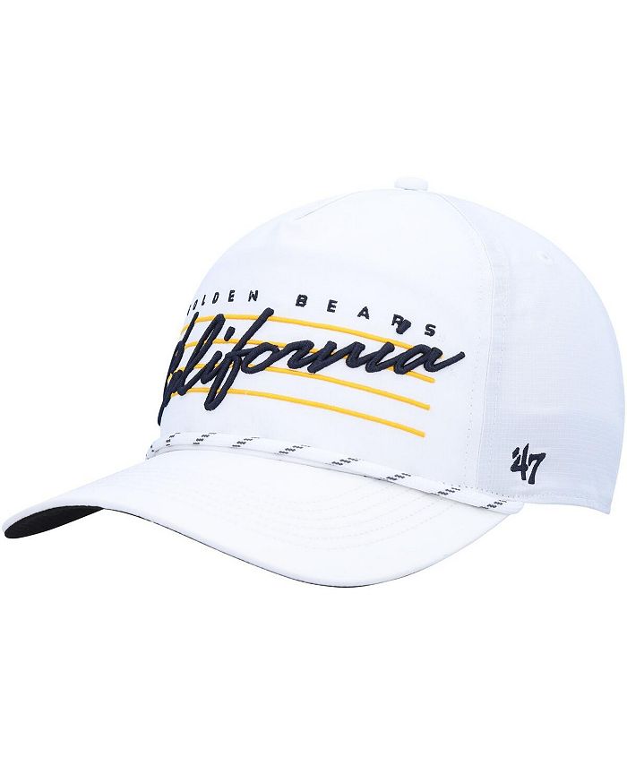 '47 Brand Men's White Cal Bears Downburst Hitch Trucker Snapback Hat ...