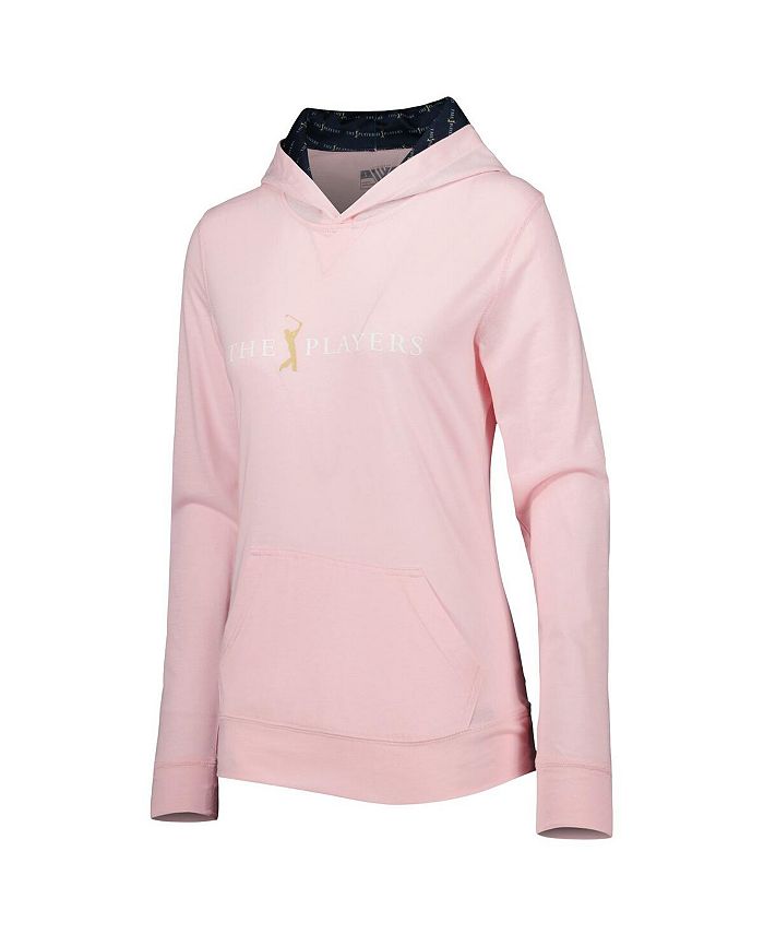 LevelWear Women's Pink THE PLAYERS Recovery Pullover Hoodie - Macy's
