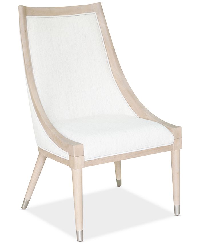 Klaussner Home Furnishings Empire Upholstered Host Chair 2pc Chair Set ...