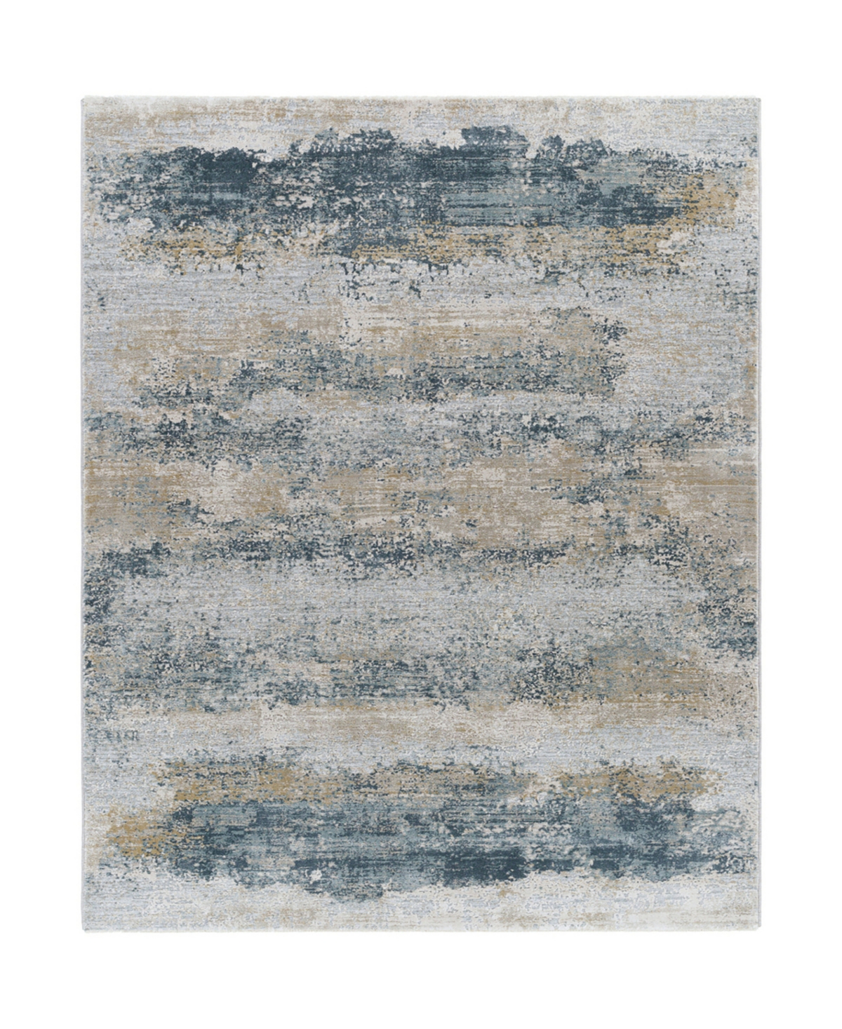 Livabliss Brunswick Bwk-2304 27 x 4 Area Rug - Blue  Gray