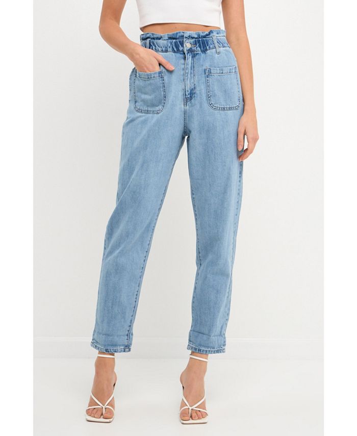 Grey Lab Women's Pocket Detail Jean - Macy's