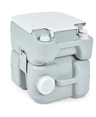5.3 Gallon 20L Portable Travel Toilet RV Camping Indoor Outdoor Potty ...