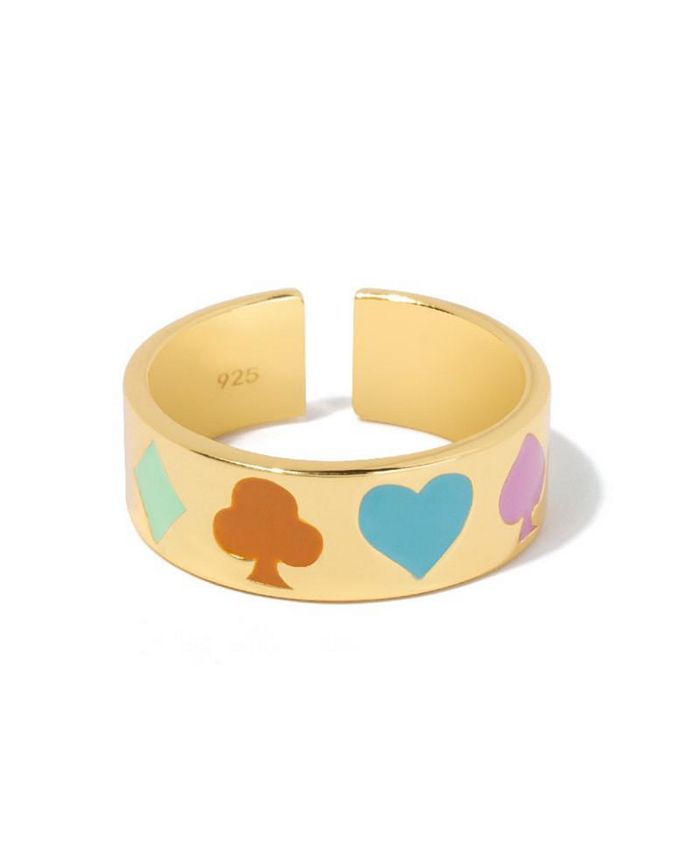 Little Sky Stone Playing Cards Ring - Macy's