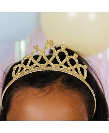 Sweet Wink Child Girl's Gold Tiara Headband - Macy's