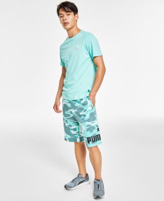 Puma Men's Logo T-Shirt & Fleece Shorts Separates - Macy's