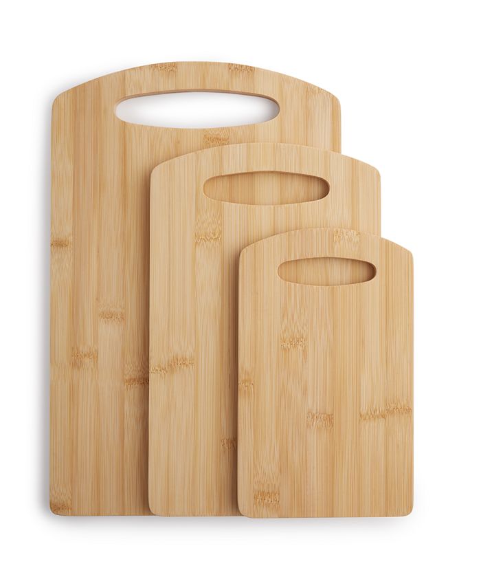 The Cellar 3-Piece Bamboo Cutting Boards Set - Macy's