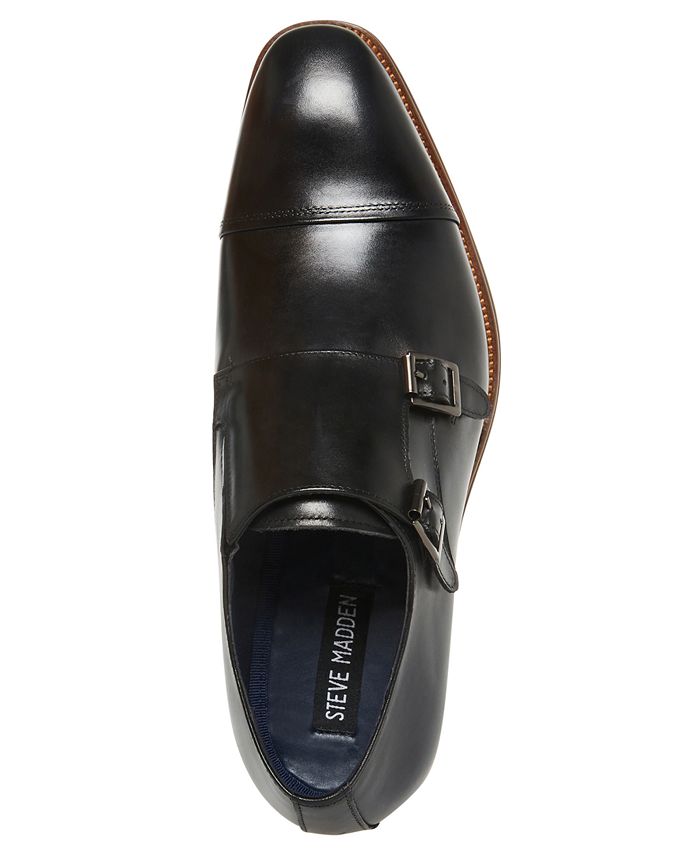 Steve Madden Men's Tilly Double Monk Strap Dress Shoe - Macy's