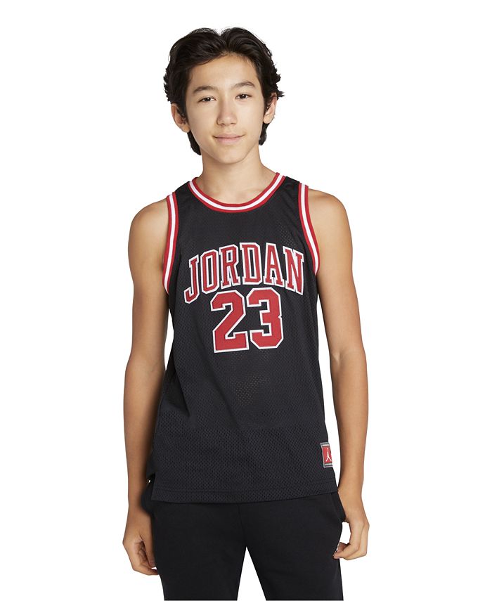 Jordan Big Boys 23 Jersey Sleeveless Tank Top - Macy's