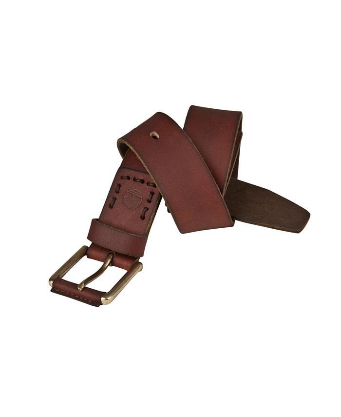 Timberland Men's 40mm Pull Up Leather Belt - Macy's