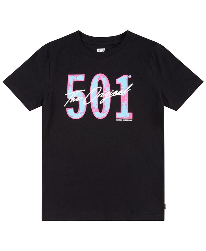 Levi's Big Boys 501 Graphic Short Sleeve Crewneck T-Shirt & Reviews ...