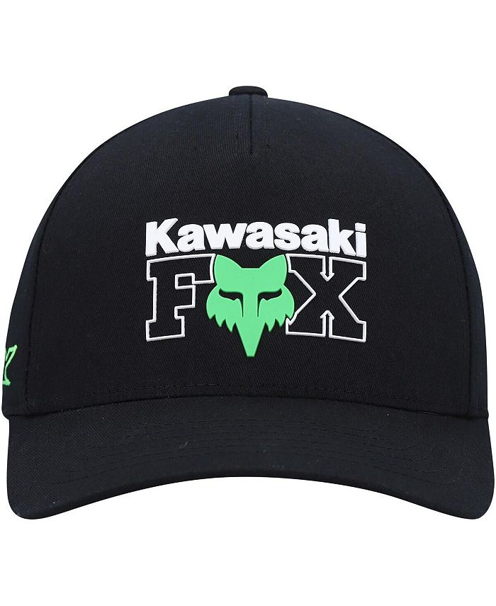 Fox Men's Black Kawasaki Flex Hat - Macy's
