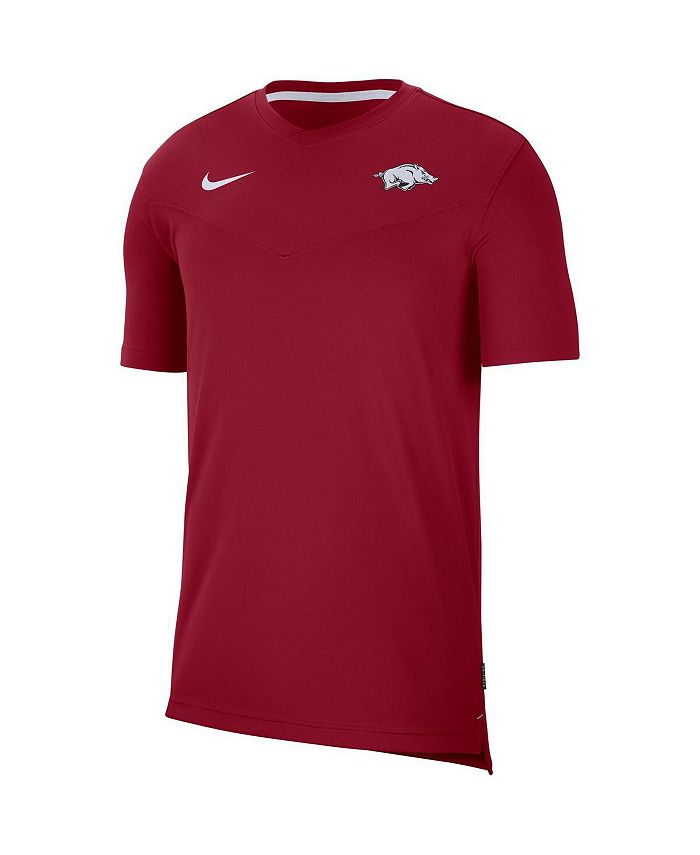 Nike Men's Cardinal Arkansas Razorbacks 2022 Coaches UV Performance T ...