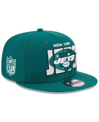 Men's New Era Gotham Green New York Jets 2023 NFL Draft 9FIFTY Snapback ...