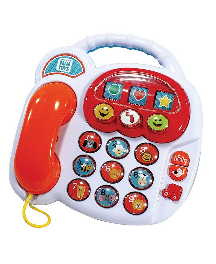 Nothing But Fun Toys Fun Time Musical Telephone with Lights & Sounds ...