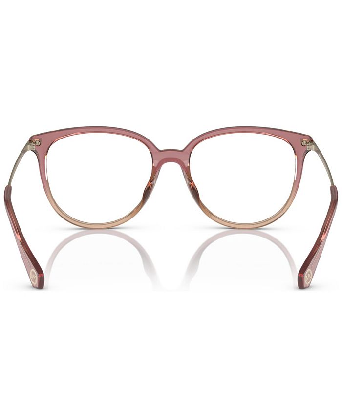 Michael Kors Women's Round Eyeglasses, MK4106U 54 - Macy's