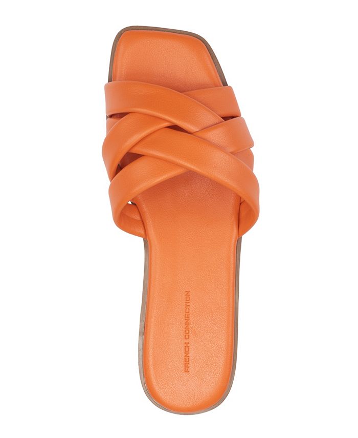 French Connection Women's Shore Flat Strappy Sandals - Macy's