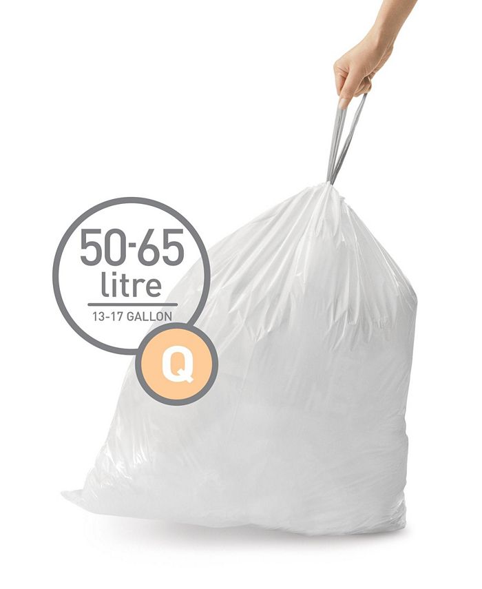simplehuman Code Q Custom Fit Liners, Pack of 100 - Macy's