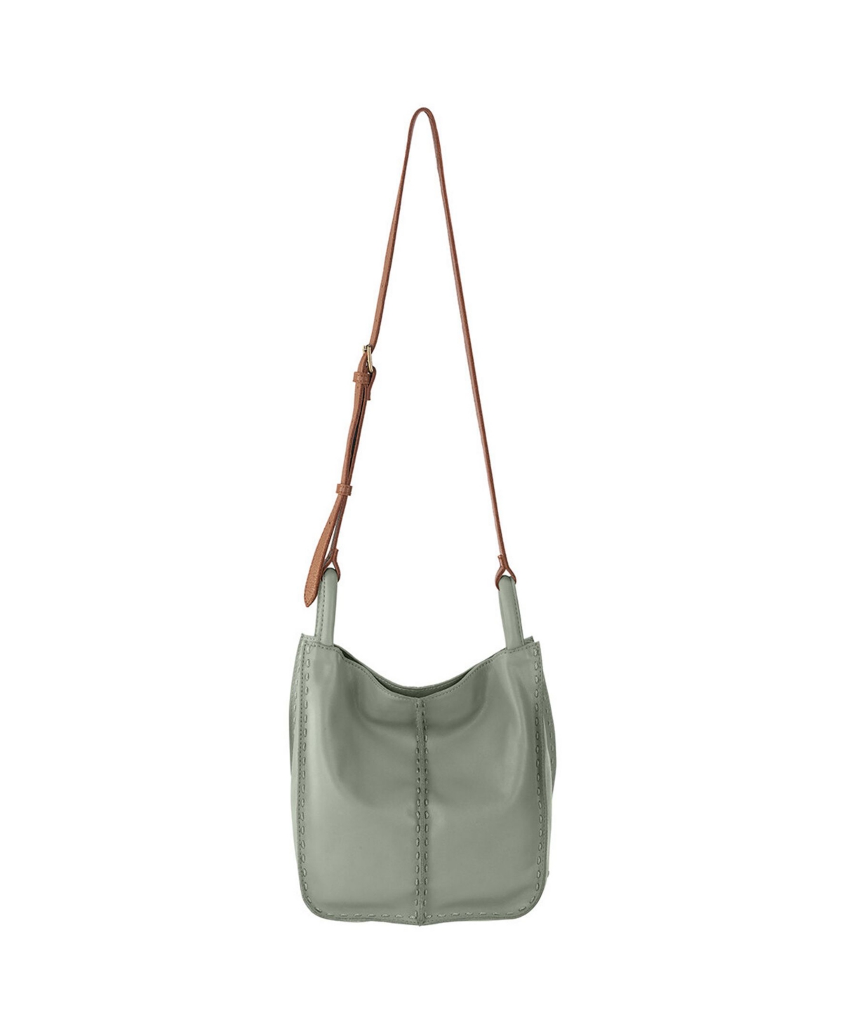 Click here for The Sak Los Feliz Leather Medium Crossbody Bag - M... prices