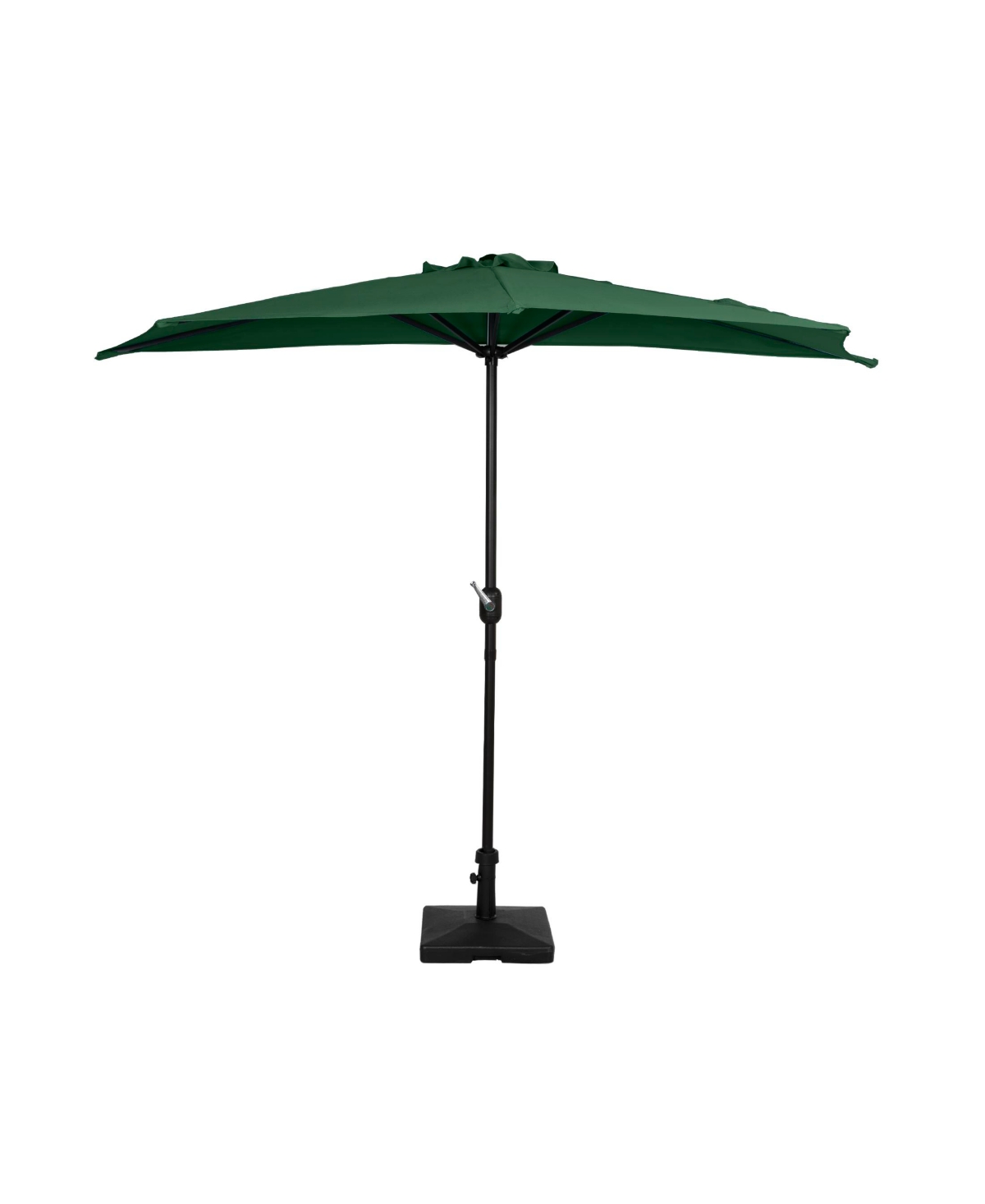 Click here for 9 Ft Outdoor Patio Half Market Umbrella with Concr... prices