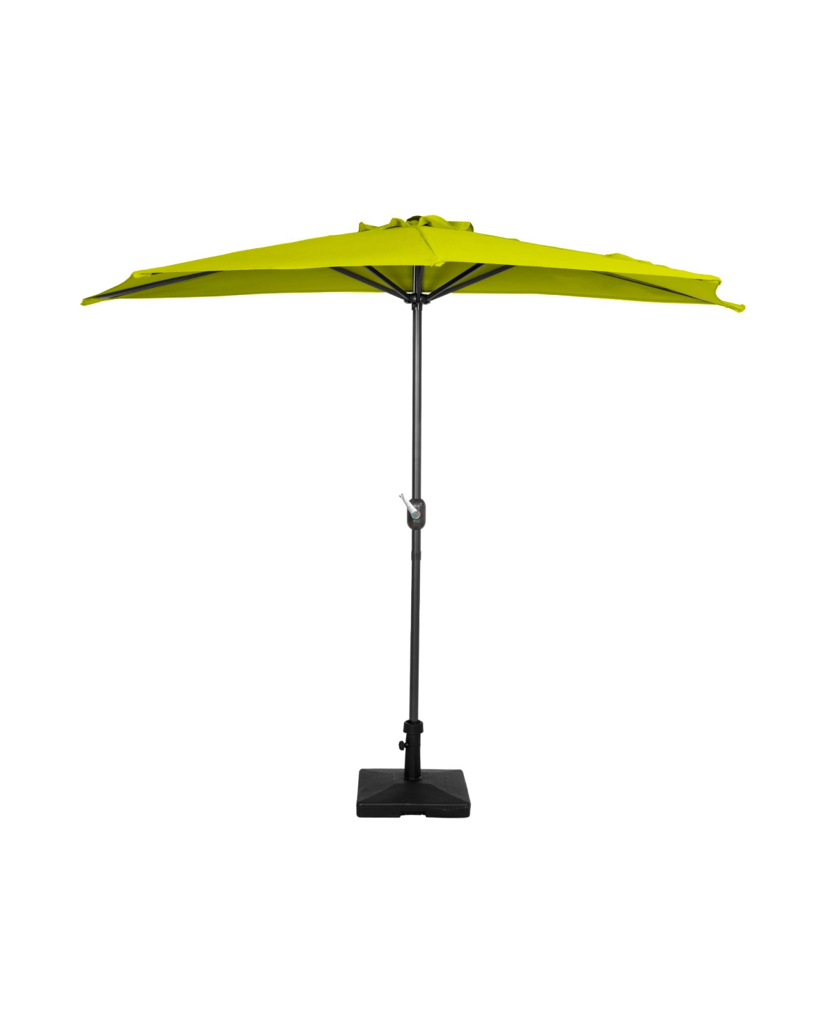 Click here for 9 Ft Outdoor Patio Half Market Umbrella with Concr... prices