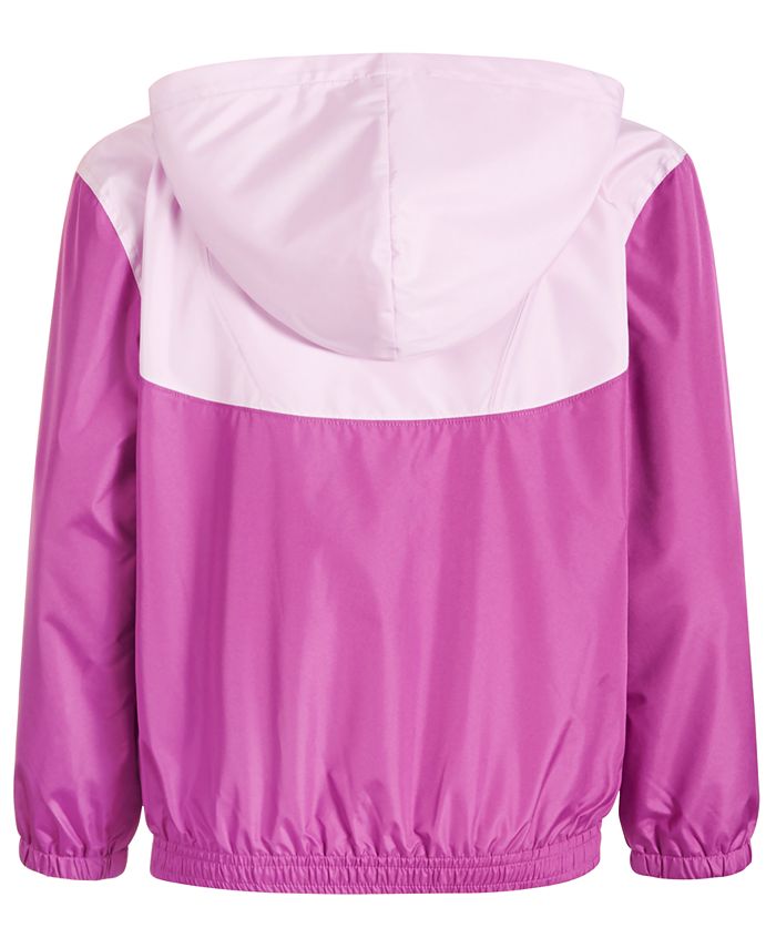 ID Ideology Toddler & Little Girls Colorblocked Hooded Windbreaker ...