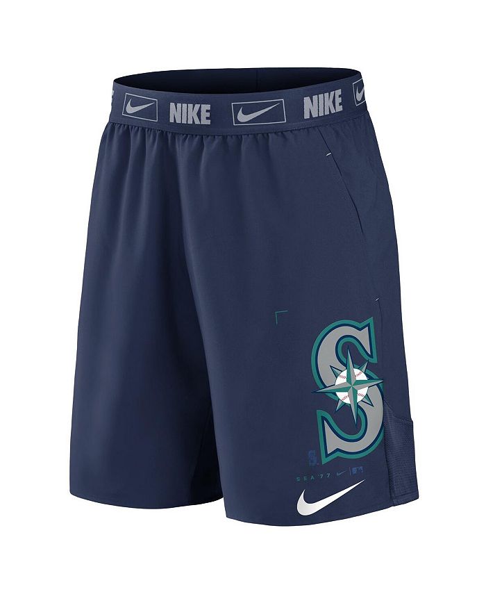 Nike Men's Navy Seattle Mariners Bold Express Performance Shorts - Macy's