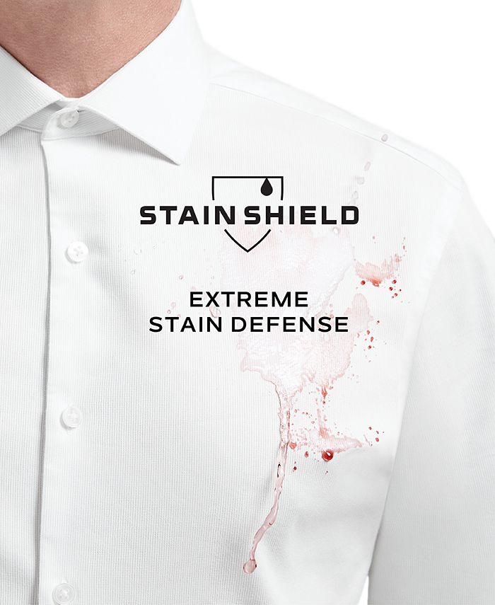 Van Heusen Men's Stain Shield Regular Fit Dress Shirt - Macy's