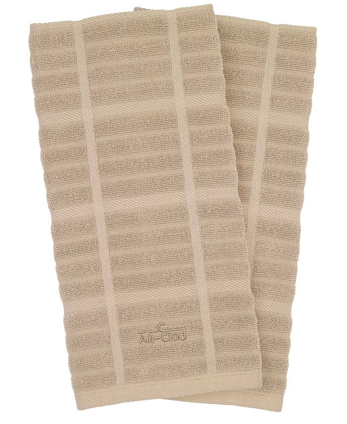 All-Clad Solid Kitchen Towel, Set of 2 - Macy's