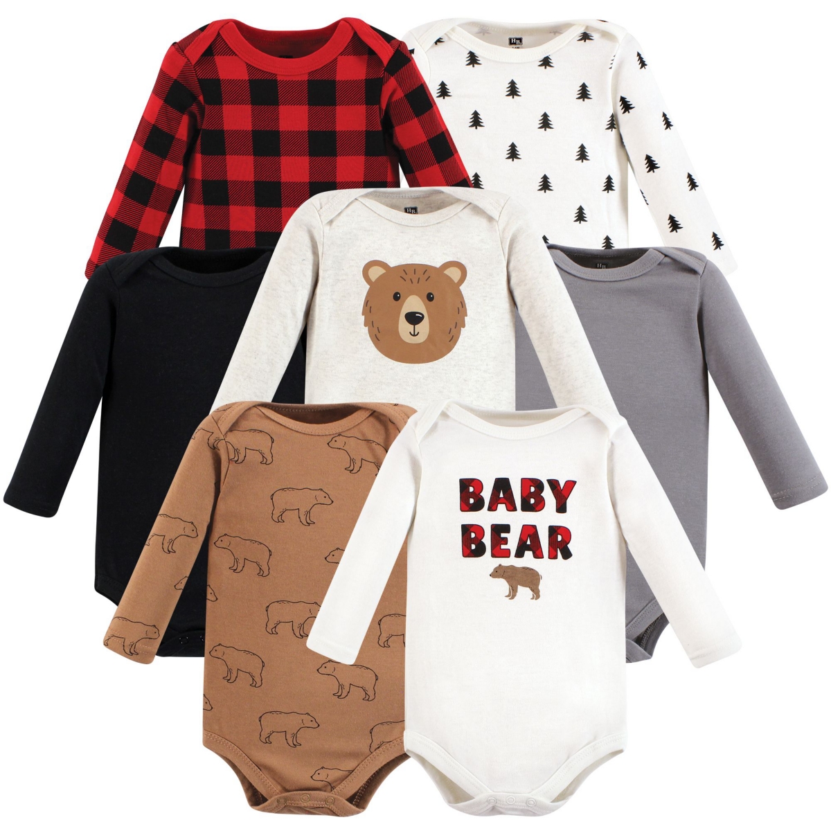 Click here for Hudson Baby Baby Boys Hudson Long-Sleeve Cotton Bo... prices