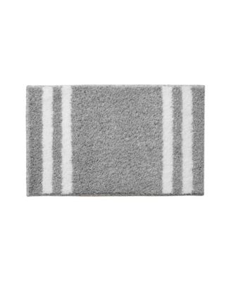 Lucky Brand Harden Striped Heathered 20" x 34" Bath Rug - Macy's