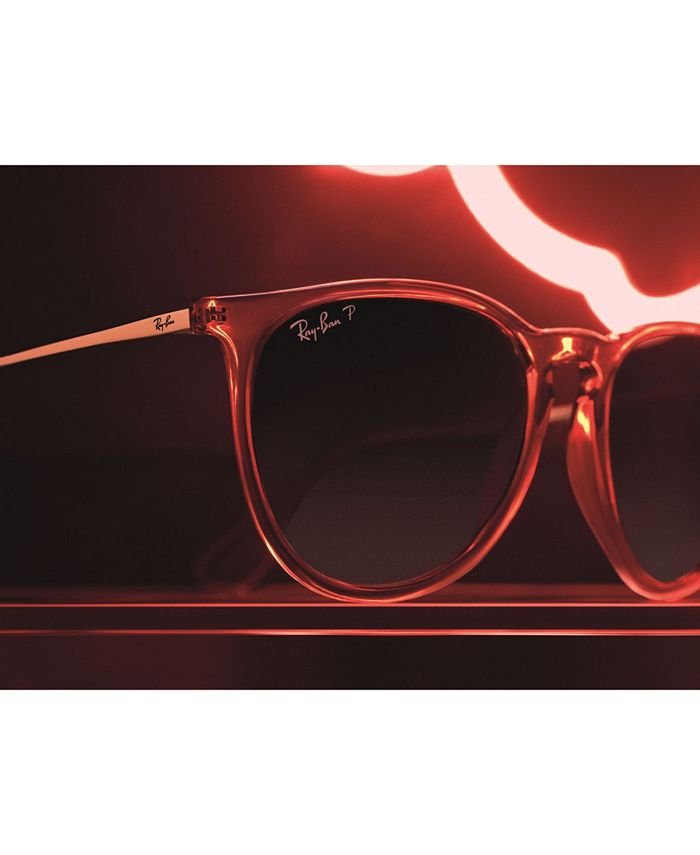 Ray-Ban Women's Polarized Sunglasses, RB4171 Disney Collection Erika ...