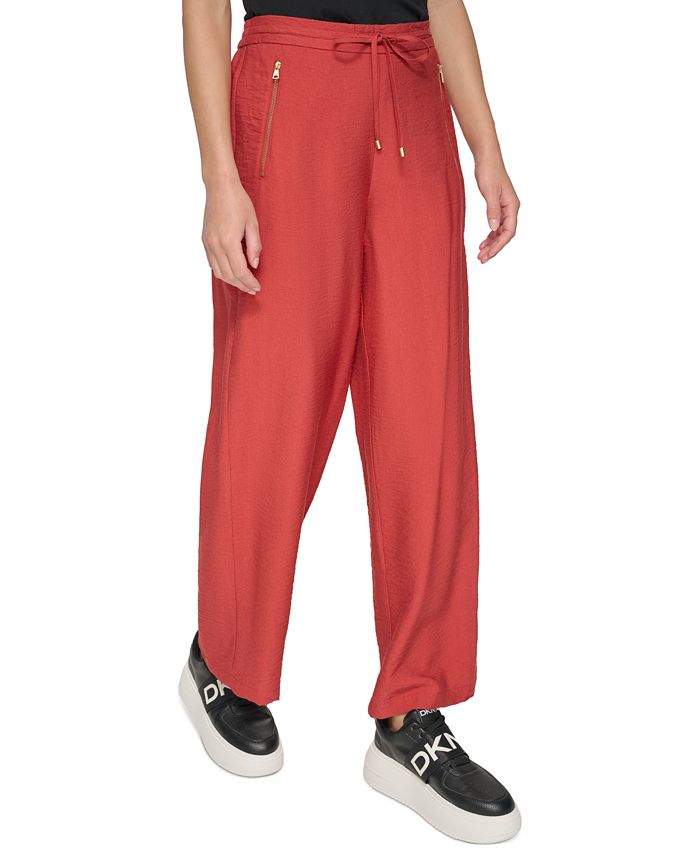 DKNY Women's Pull-On Drawstring Pants & Reviews - Pants & Capris - Women - Macy's