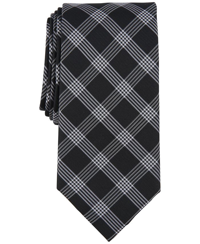 Michael Kors Men's Lombard Check Tie - Macy's