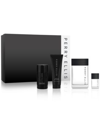 Perry Ellis Men's 4-Pc. Perry Ellis For Men Eau de Toilette Gift Set ...