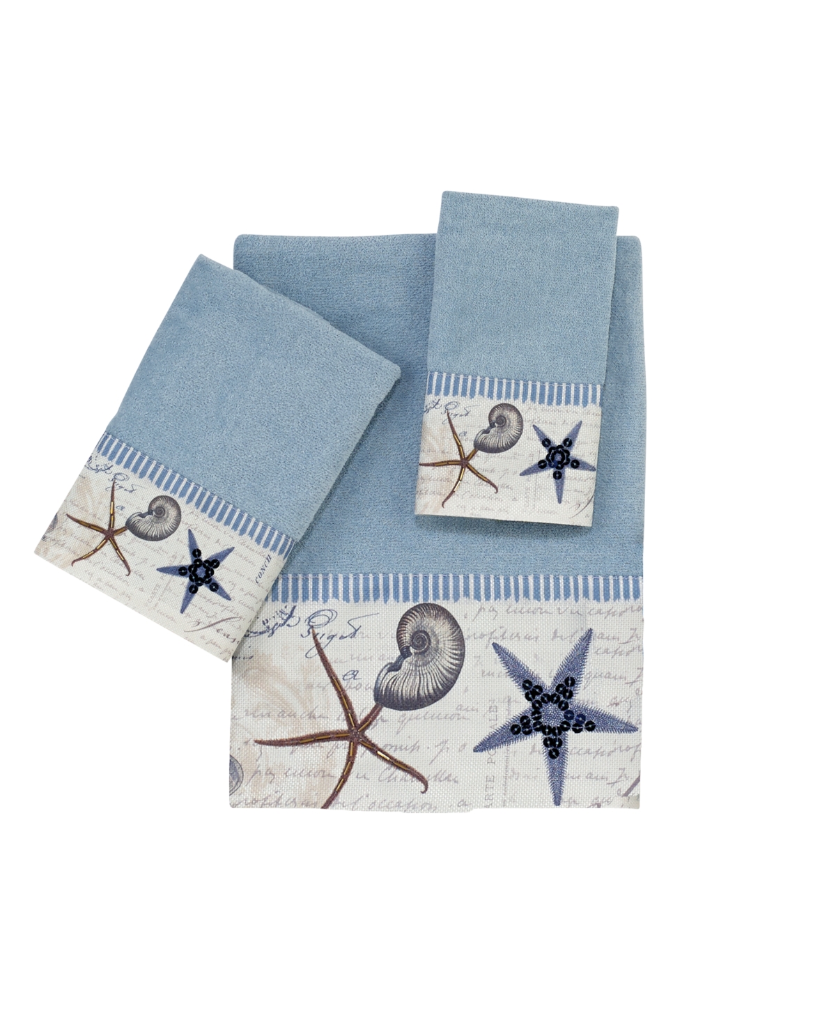 Click here for Avanti Antigua Starfish & Seashells Cotton Bath To... prices