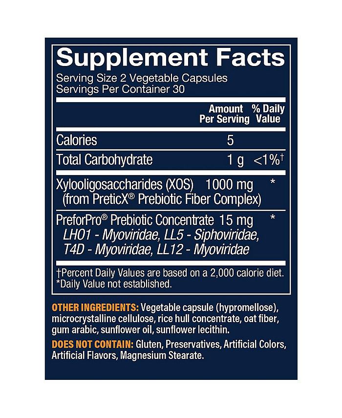 Vthrive Advanced Microbiome Support - Digestive & Immune Support (60 ...