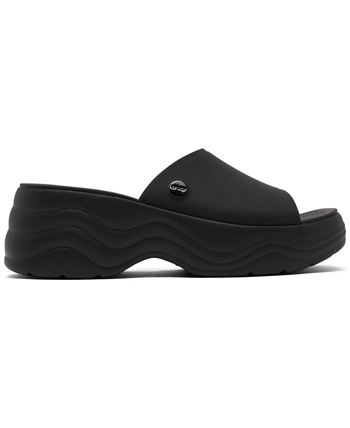 Crocs Women's Skyline Slide Sandals from Finish Line - Macy's