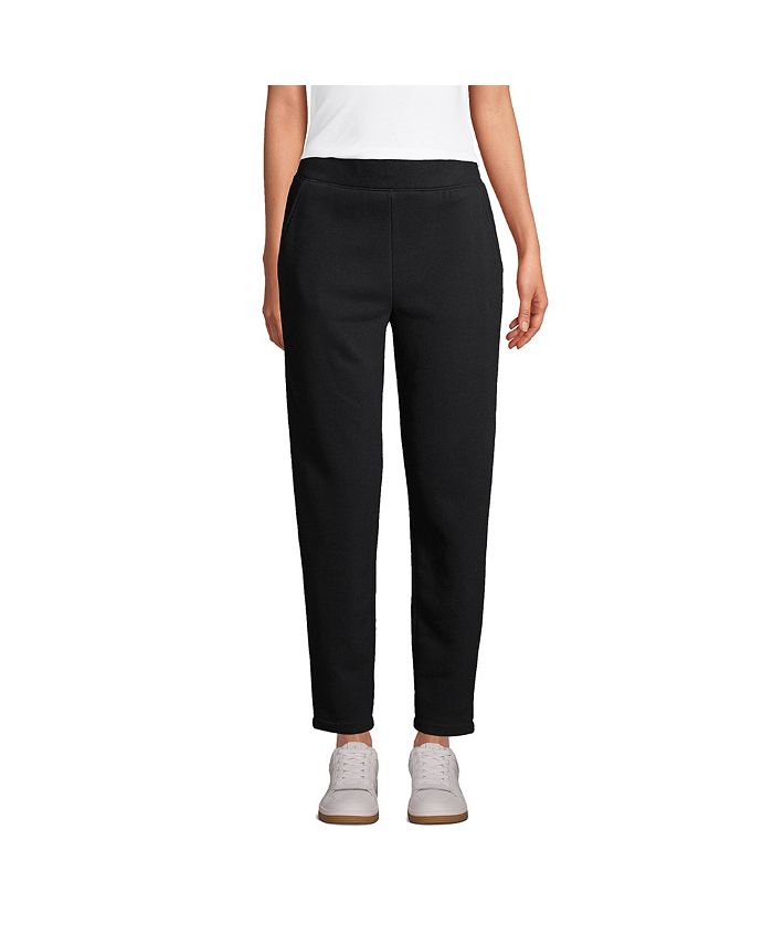 Lands' End Women's Serious Sweats Ankle Sweatpants - Macy's