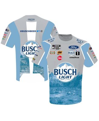 Men's Stewart-Haas Racing Team Collection Gray Kevin Harvick Busch ...