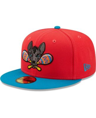 Men's New Era Red, Blue Xolos de Gwinnett Copa De La Diversion 59FIFTY ...