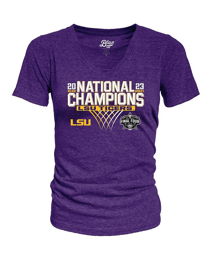 Blue 84 Women's Purple LSU Tigers 2023 NCAA Women's Basketball National ...