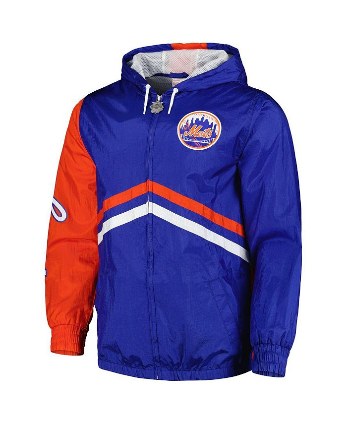Mitchell & Ness Men's Royal New York Mets Undeniable Full-Zip Hoodie ...