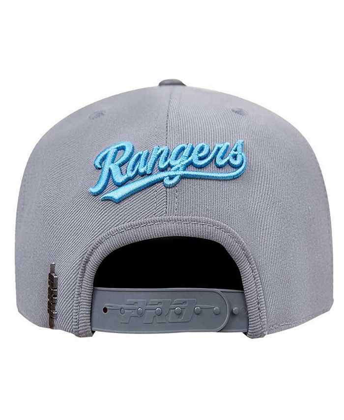 Pro Standard Men's Gray Texas Rangers Washed Neon Snapback Hat - Macy's