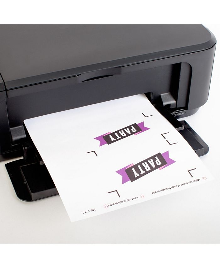 Provo Craft Cricut Printable Sticker Paper 8.5"X11" 12/Pkg - Macy's